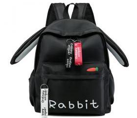 Fashion Cat Ear Backpack Cute Bear Cartoon High Capacity Student ...