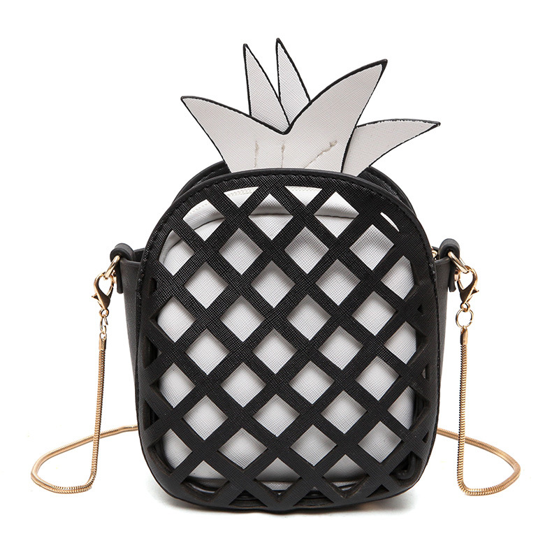 Pineapple Coin Purse Phone Package Chain Bag Fruit Shoulder Bag on Luulla
